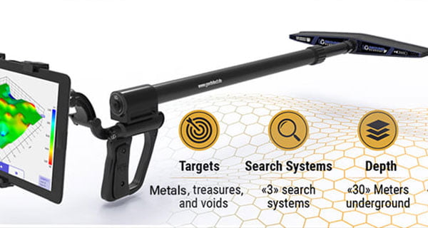 Dispositivo Uig Ground Scanner - GER DETECT QATAR